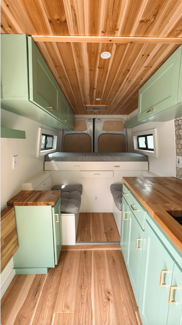 The Best Van Build Layouts for Full-time Vanlife - Keith & Hannah